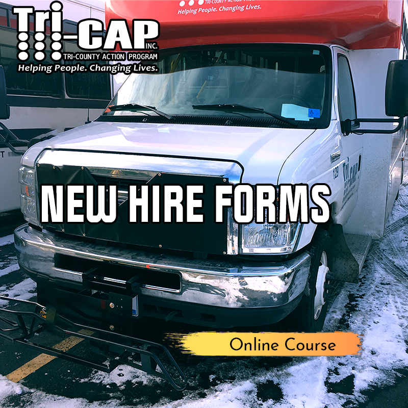 Tri-CAP New Hire Forms Preview – eLearnTSG
